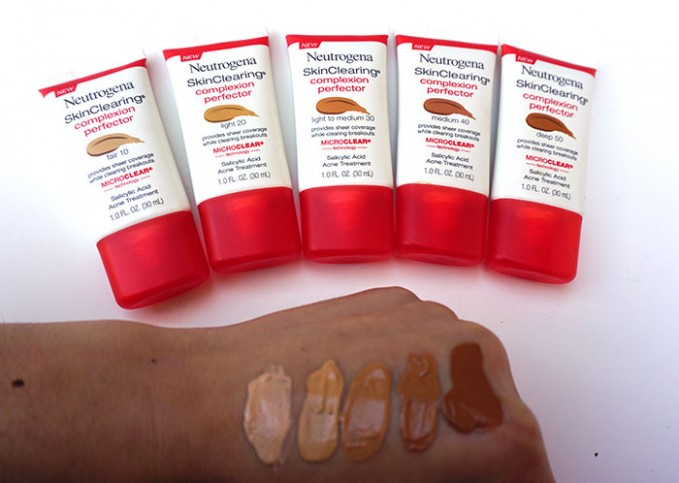 Neutrogena Healthy Skin Foundation Color Chart
