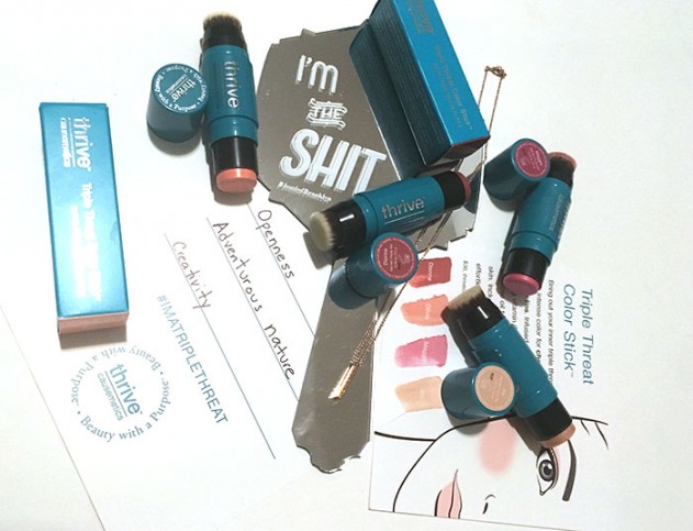 Thrive Causemetics Launches Triple Threat Color Sticks